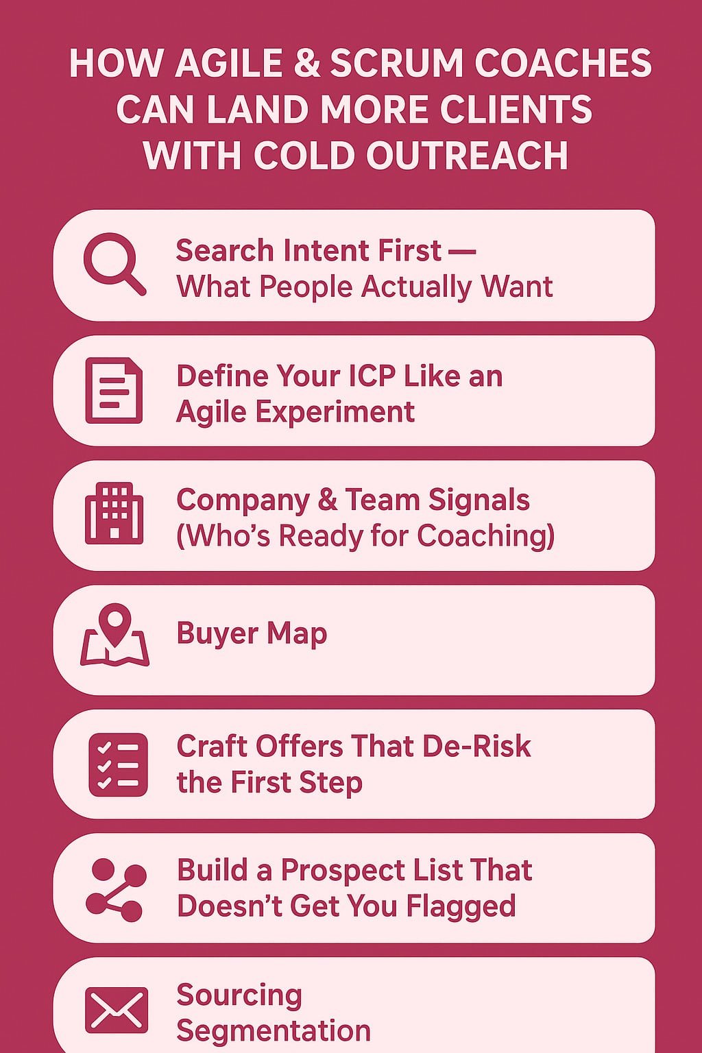 How Agile & Scrum Coaches Can Land More Clients with Cold Outreach